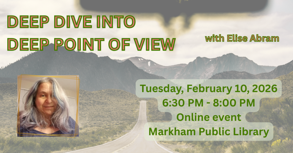 Deep Dive into Deep Point of View – Writers' Community of York Region